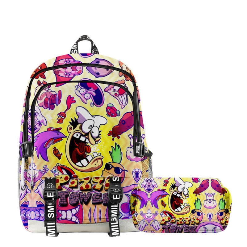 Pizza Tower Backpack Set | Pizza Tower Plush
